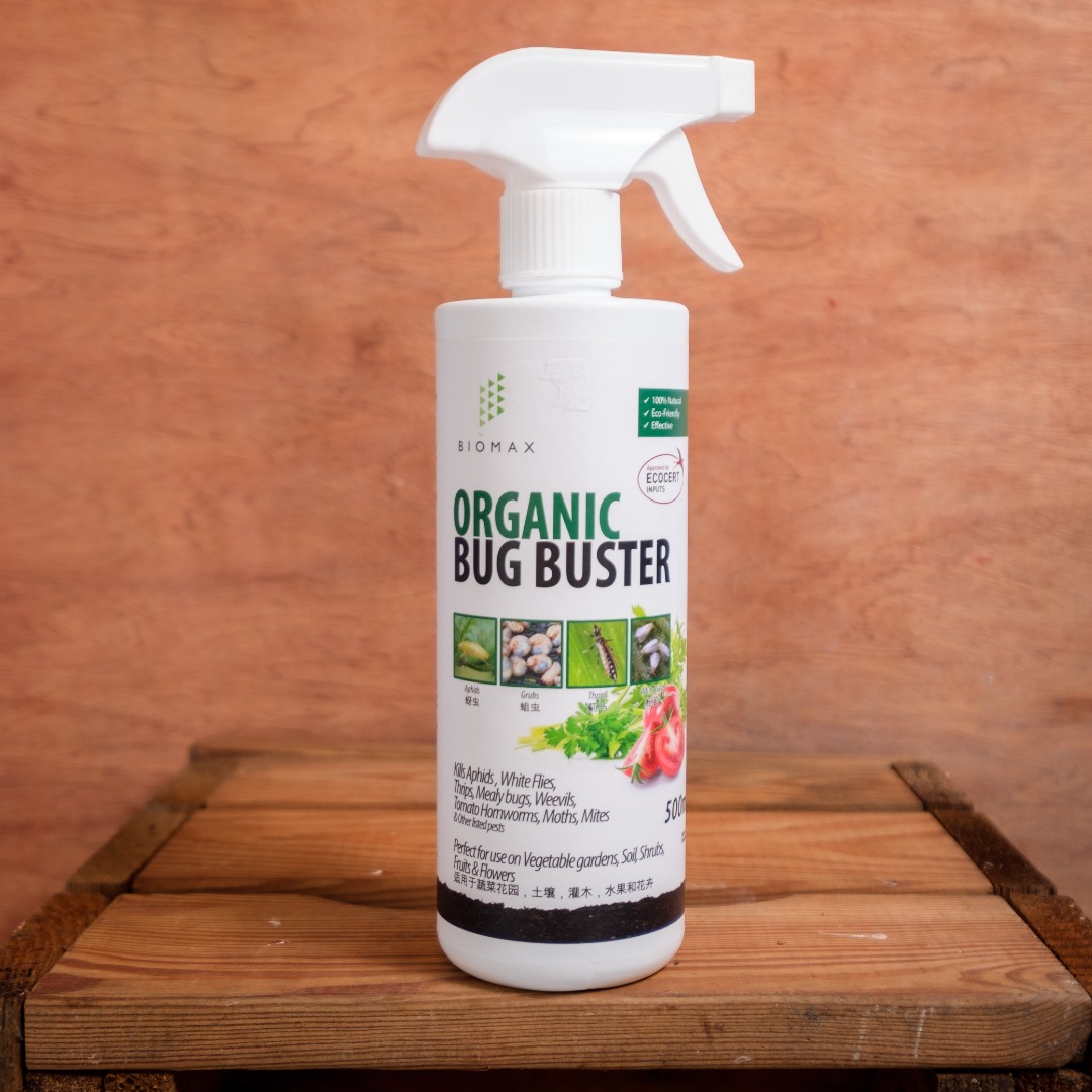 Biomax Organic Bug Buster Plant Spray (500ml), Furniture & Home Living ...