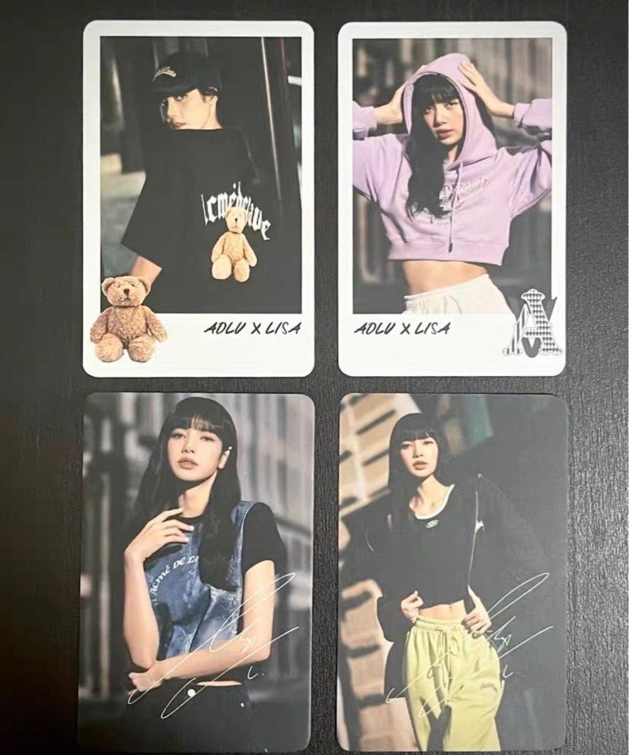 BLACKPINK LISA ADLV PHOTOCARD PC SET, Hobbies & Toys, Collectibles ...