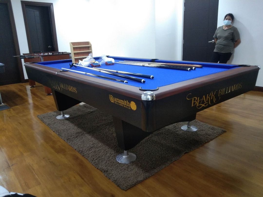 BLAKK BILLIARD TABLE (MAXIMA 7 INSPIRED), Sports Equipment, Other ...