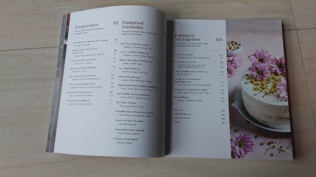 Book of Science behind baking and foolprof recipes, Food & Drinks ...