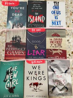 booktok ya murder mystery cheap ORIGINAL books, MAIL ONLY FOR SINGLE ...