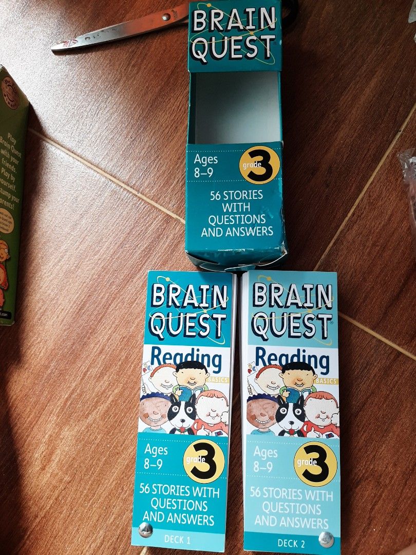Brain quest grade 3, Toys & Collectibles, Permainan Papan & Kartu di ...