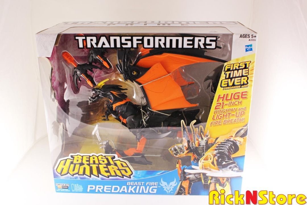 Brand New Hasbro Beast Hunters Transformers Predacon Beast Fire ...