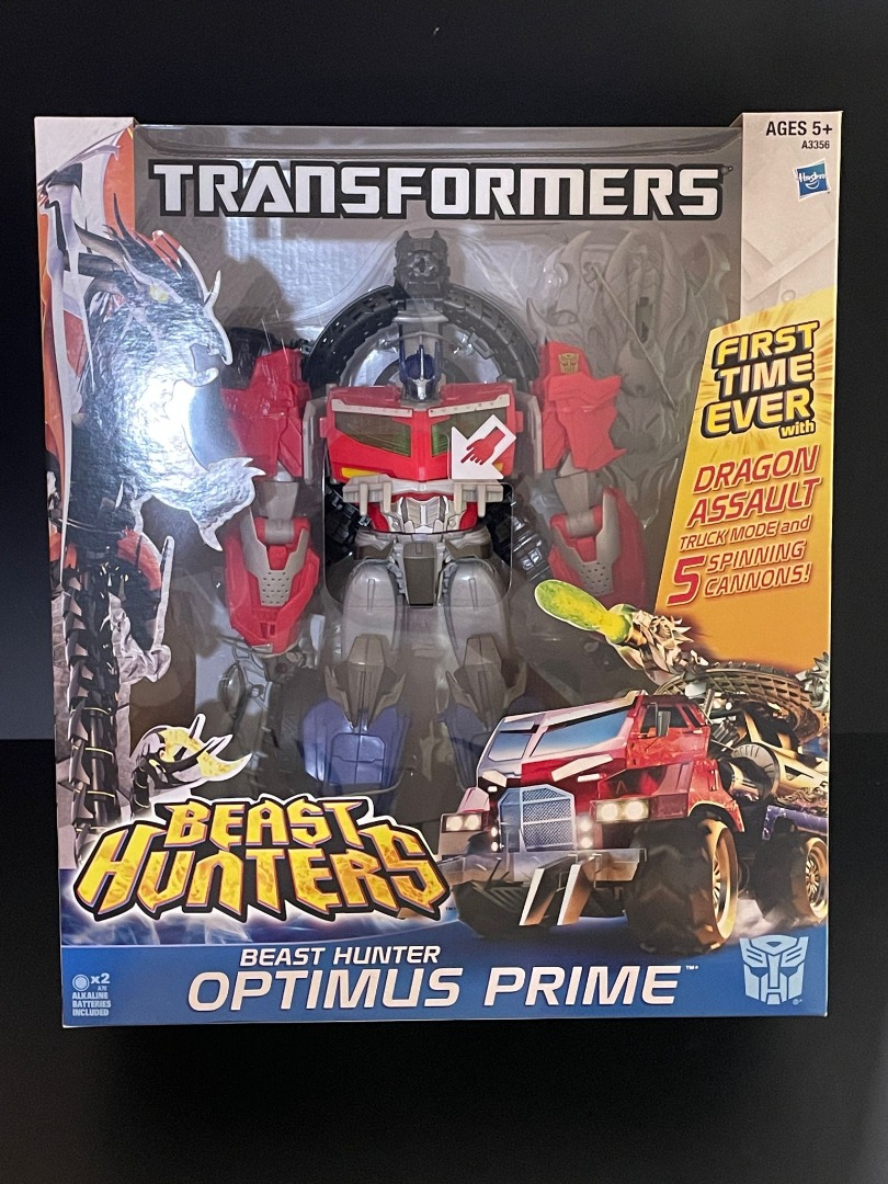 Brand New Hasbro Beast Hunters Transformers Beast Hunter Optimus Prime ...