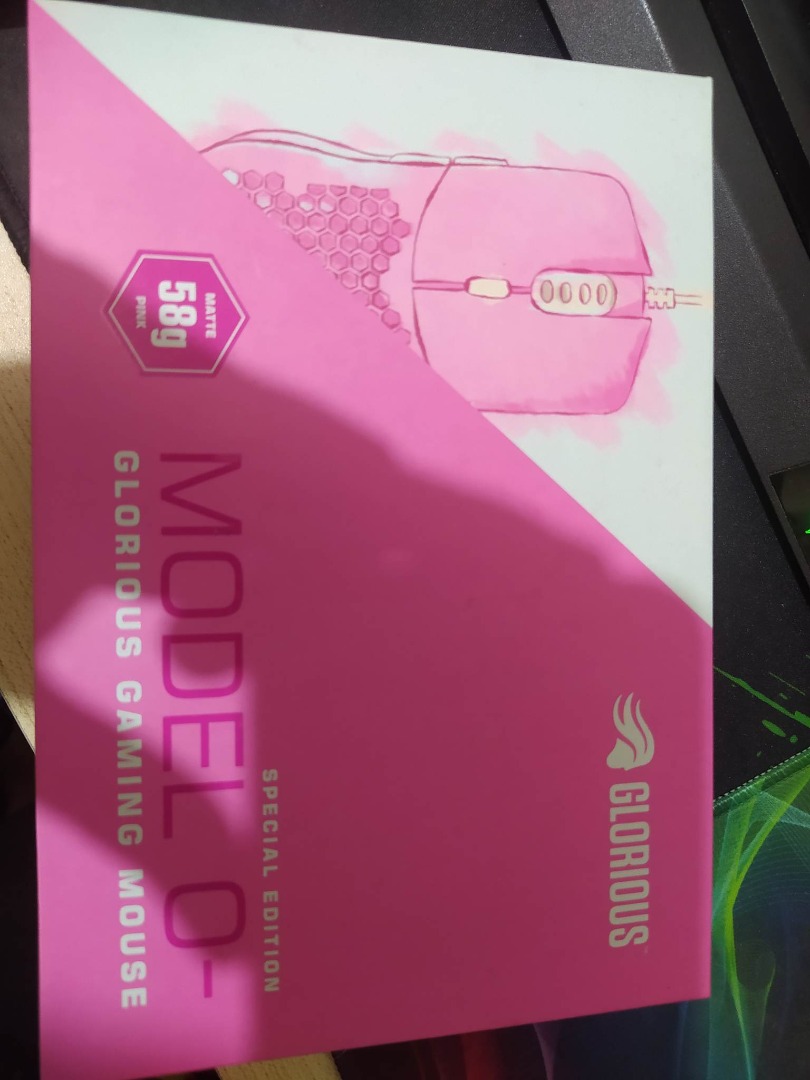 [Brand New] Special Edition (Matte Pink) GLORIOUS Model O Gaming Mouse ...