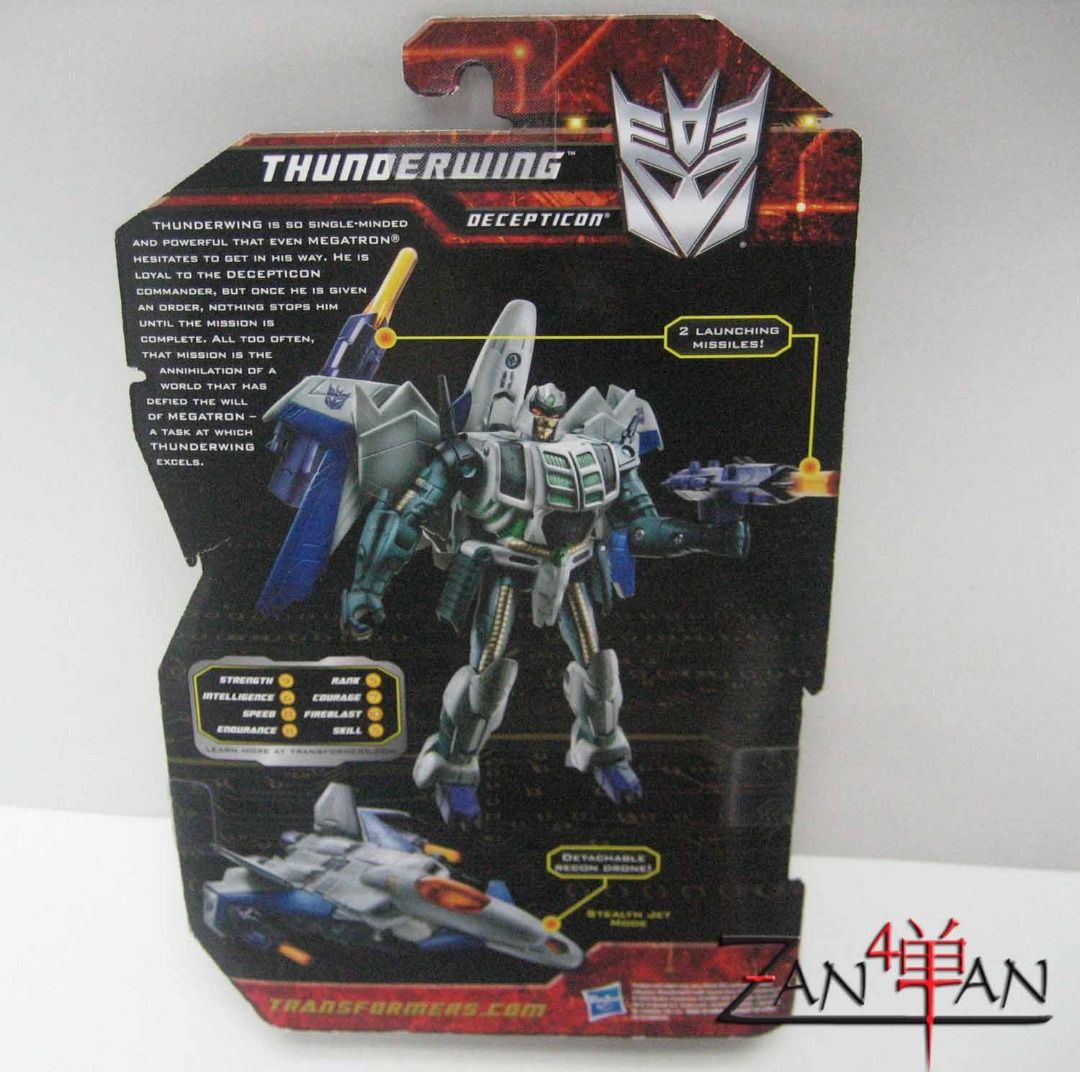 Brand New Transformers Hasbro Thunderwing Decepticon Generations ...