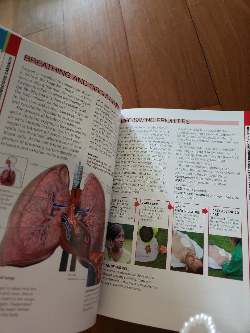 British Red Cross First Aid Manual 9th Edition St John Ambulance ...