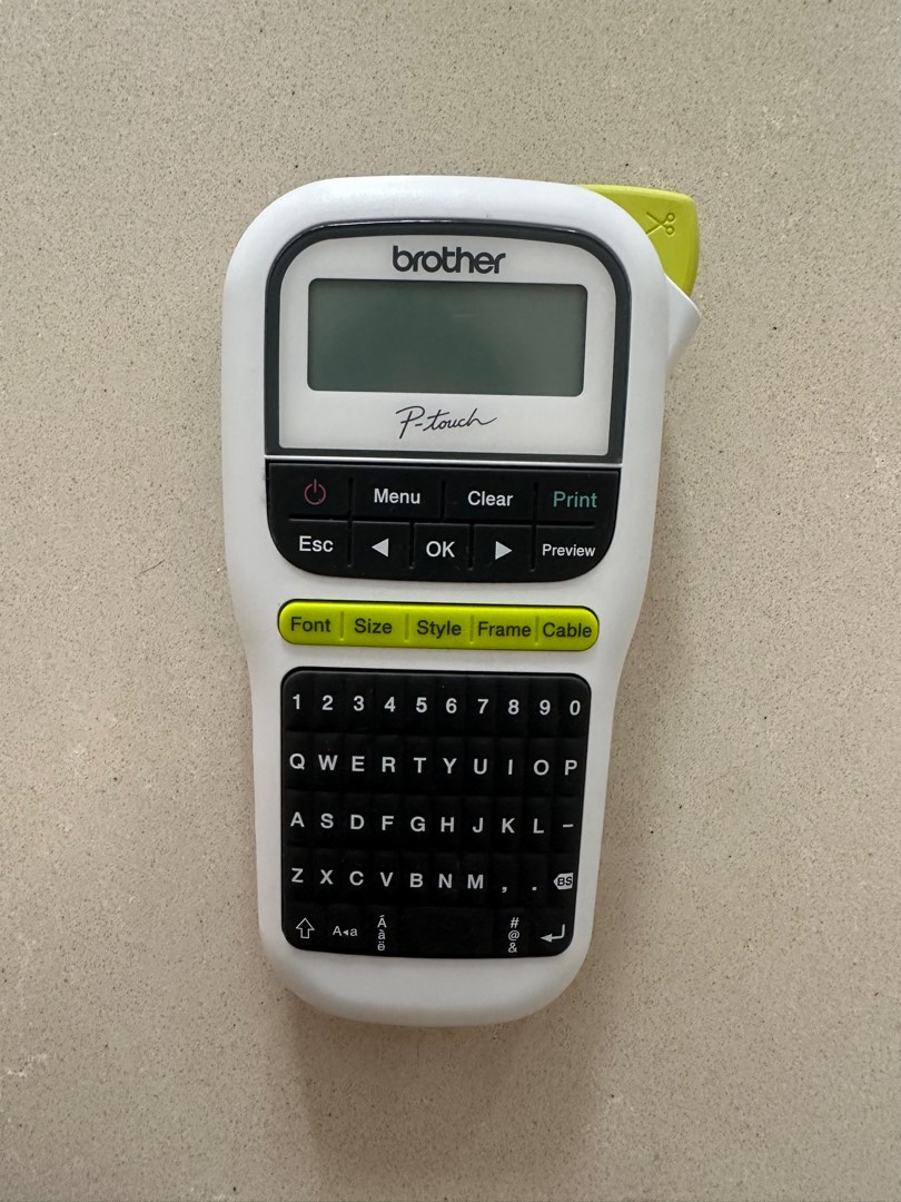 Brother Label Machine Label Maker, Computers & Tech, Printers, Scanners ...