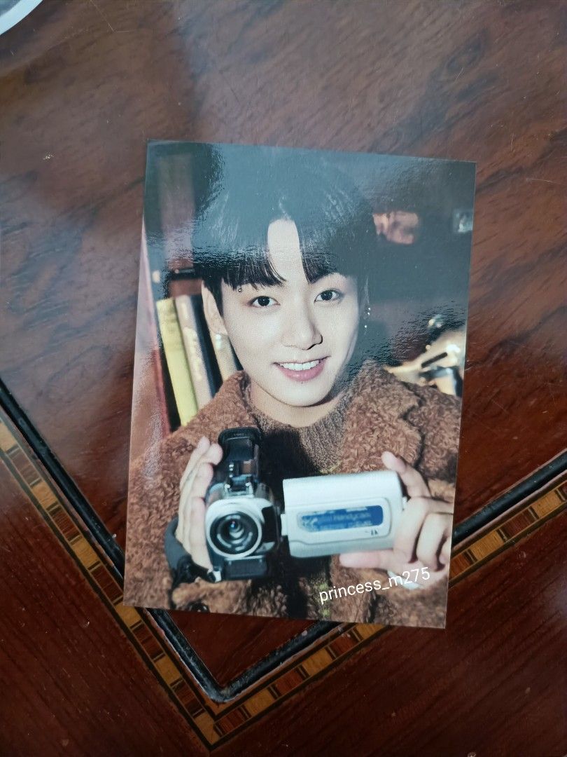 BTS Jungkook JK Little Wishes Cardigan Photocard PC on Carousell