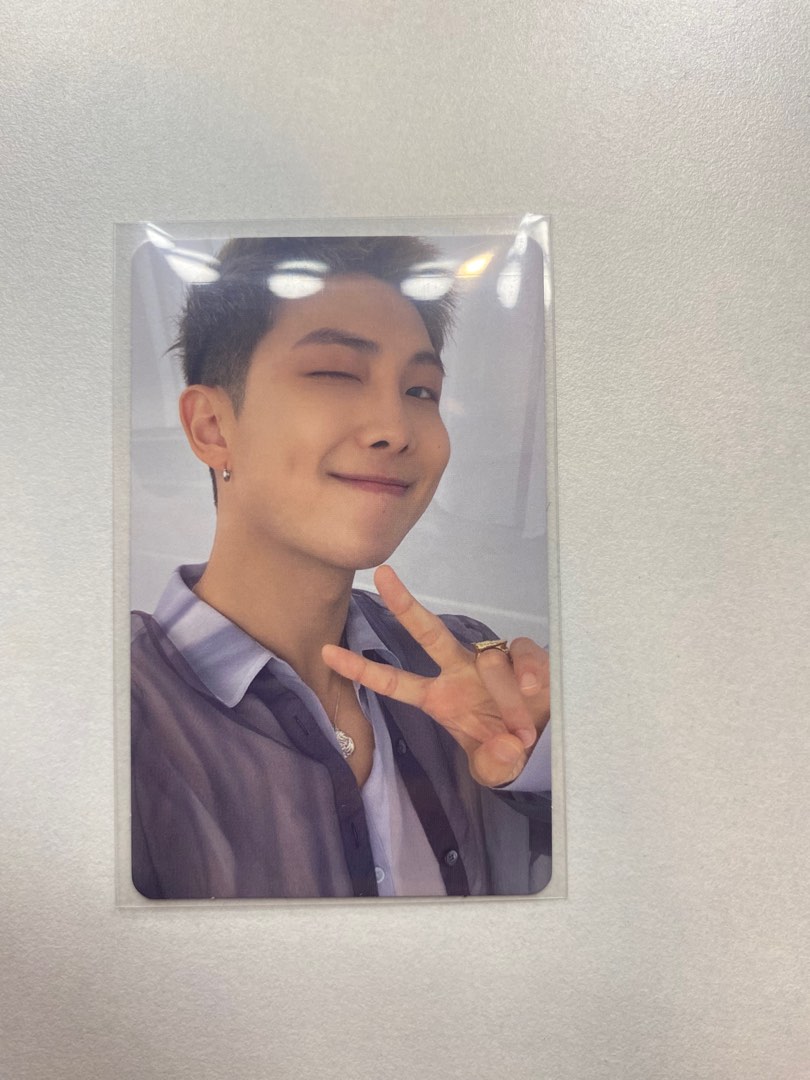 BTS RM OFFICIAL PHOTOCARD, Hobbies & Toys, Memorabilia & Collectibles ...