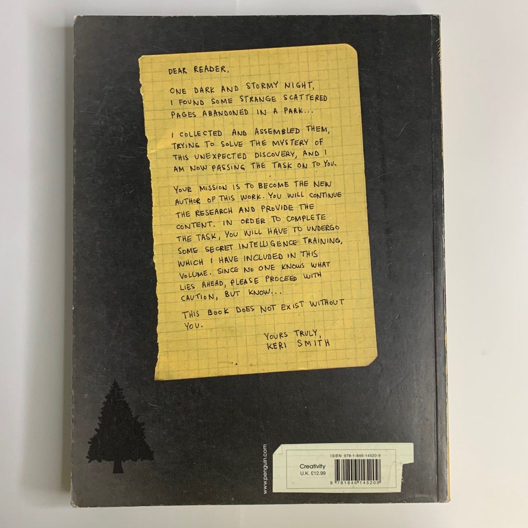 Buku Finish This Book - Keri Smith, Buku & Alat Tulis, Buku di Carousell