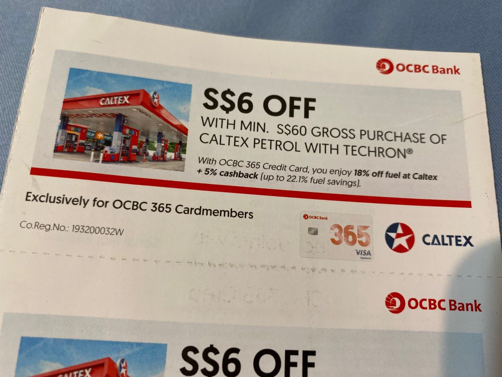 Caltex petrol voucher, Tickets & Vouchers, Vouchers on Carousell
