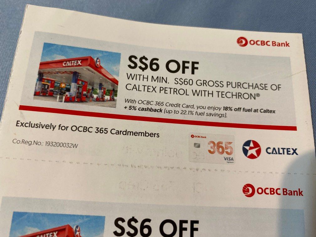 Caltex petrol voucher, Tickets & Vouchers, Vouchers on Carousell