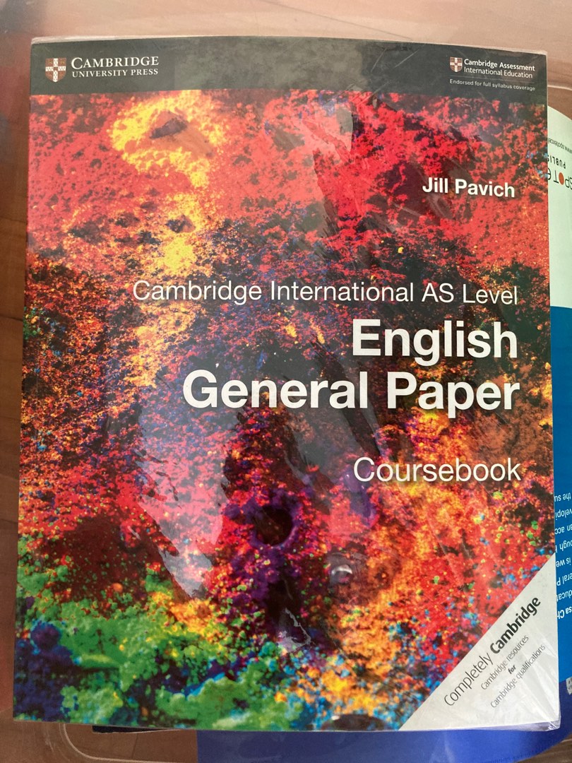 Cambridge International AS Level - English General Paper Coursebook ...