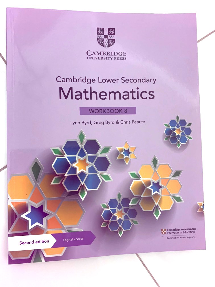 Cambridge University Press: Cambridge lower secondary Mathematics Workbook 8 (with digital ...