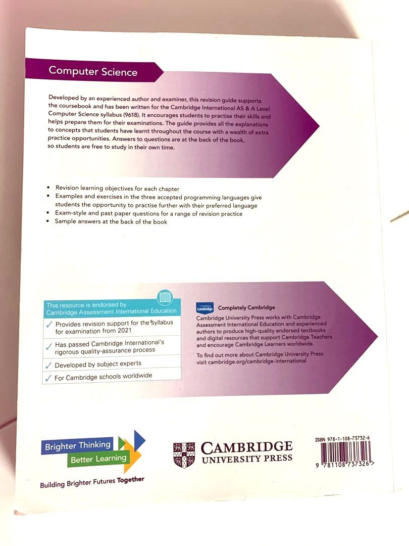 Cambridge University Press: Computer Science for Cambridge ...