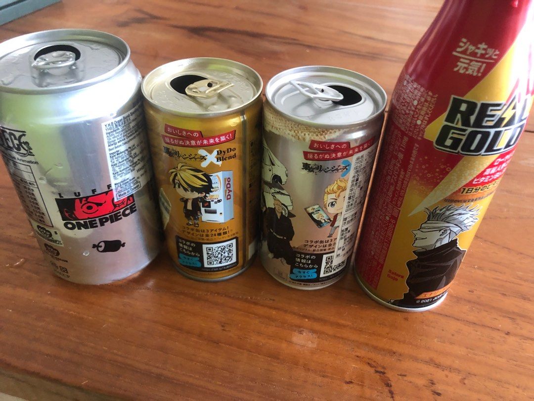 Cans - One Piece Jujutsu Kaisen Tokyo Revengers., Hobbies & Toys ...