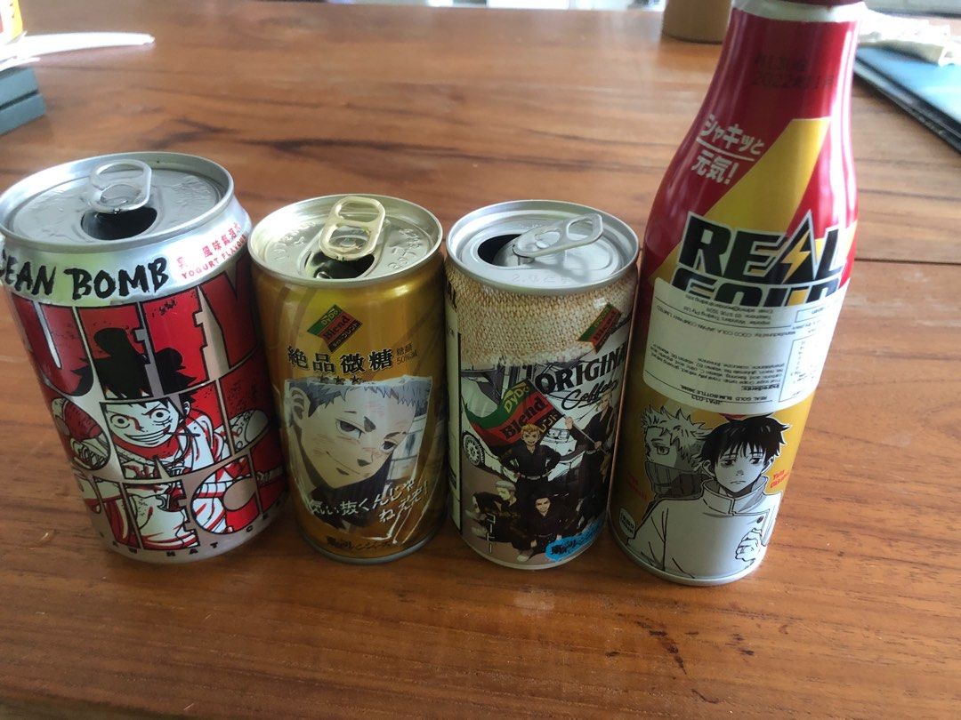 Cans - One Piece Jujutsu Kaisen Tokyo Revengers., Hobbies & Toys ...