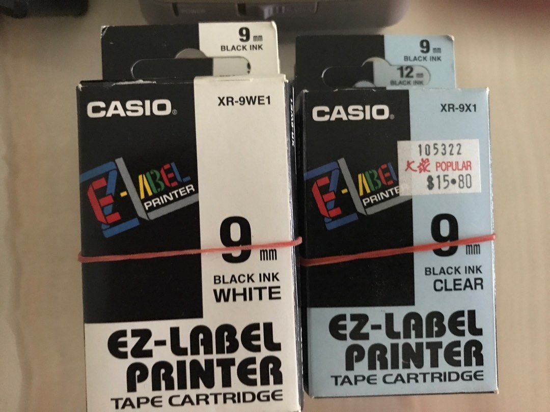 Casio EZ-Label Printer Tape Cartridge, Sports Equipment, Bicycles ...