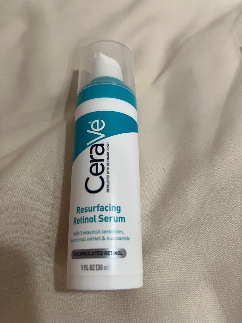 Cerave Resurfacing Retinol Serum 30ml, Beauty & Personal Care, Face, Face Care on Carousell