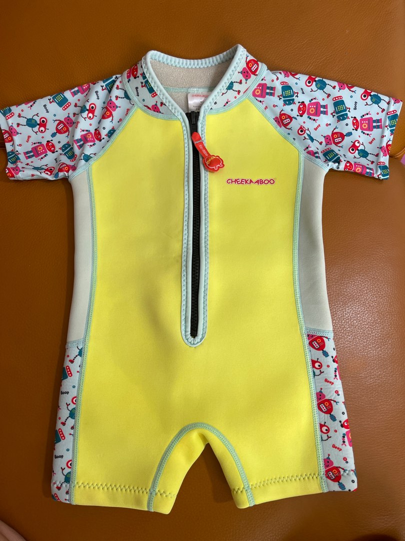Cheekaaboo Thermal swim suit, Babies & Kids, Babies & Kids Fashion on ...