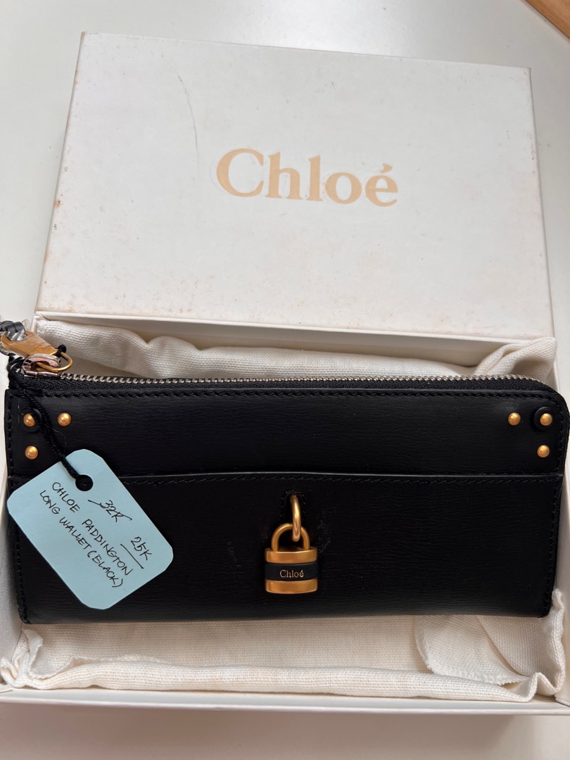 Chloe Paddington Long Wallet, Luxury, Bags & Wallets on Carousell