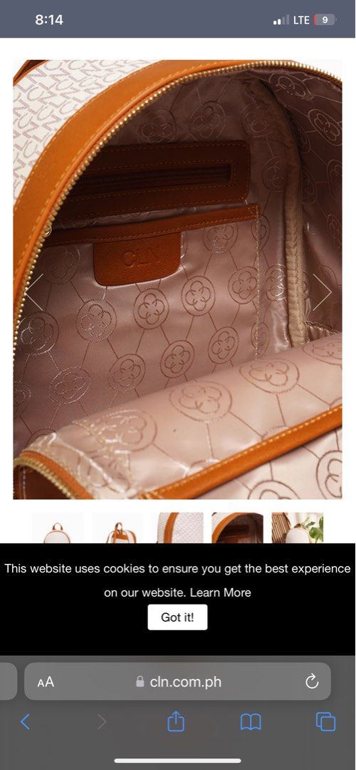 CLN BACKPACK, Women's Fashion, Bags & Wallets, Backpacks on Carousell