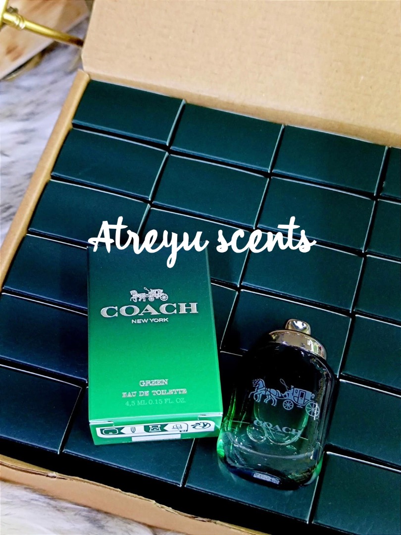 COACH Green for men 4.5ml {{{ MINIATURE }}}, Beauty & Personal Care ...