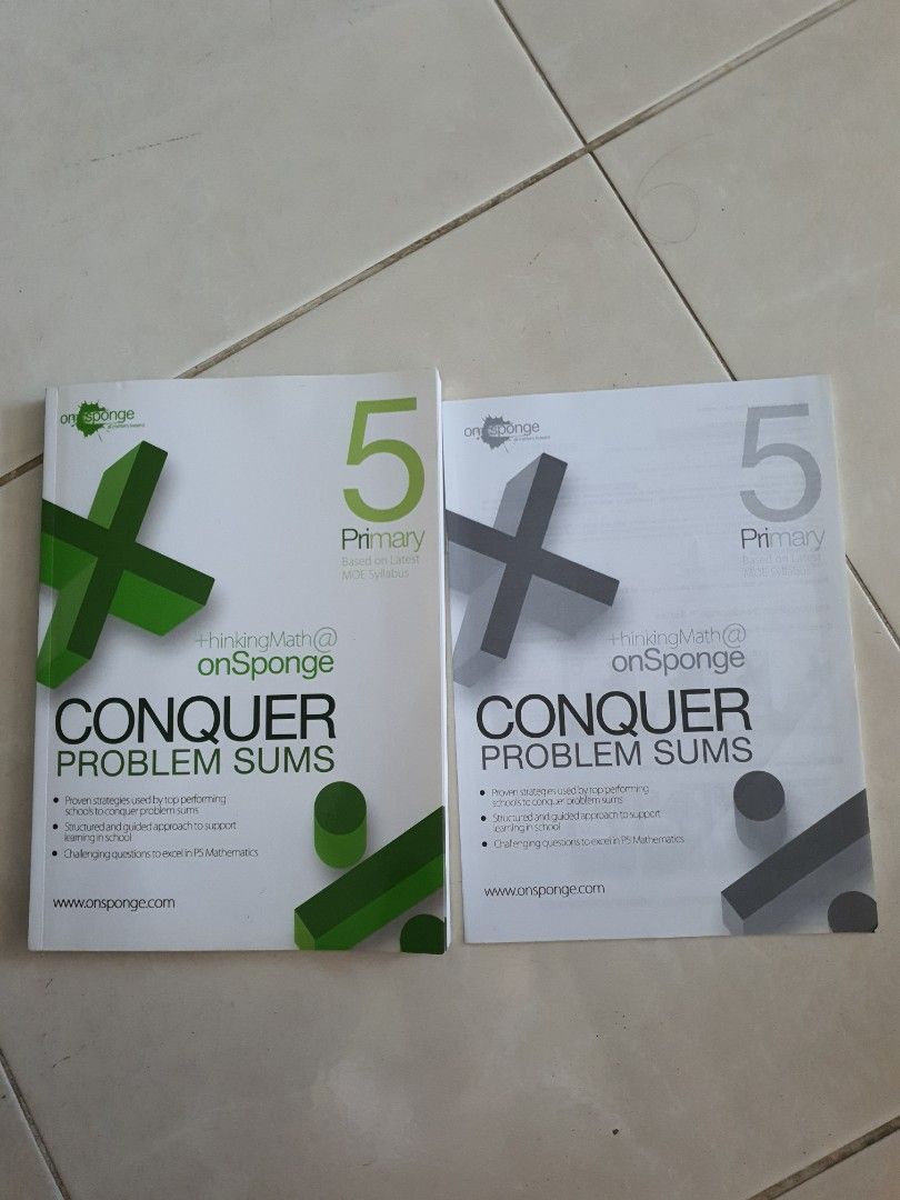 Conquer Problem Sum P5, Hobbies & Toys, Books & Magazines, Assessment ...