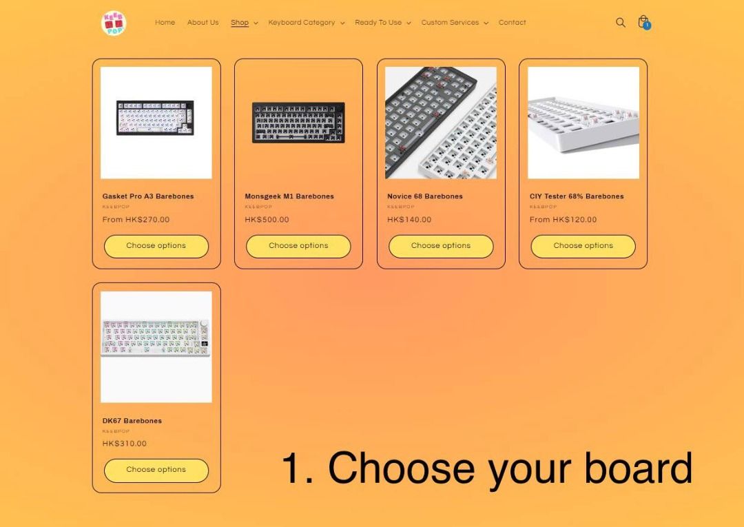 Custom Keyboard Building Service, 電腦＆科技, 電腦周邊及配件, 電腦鍵盤及相關產品 - Carousell