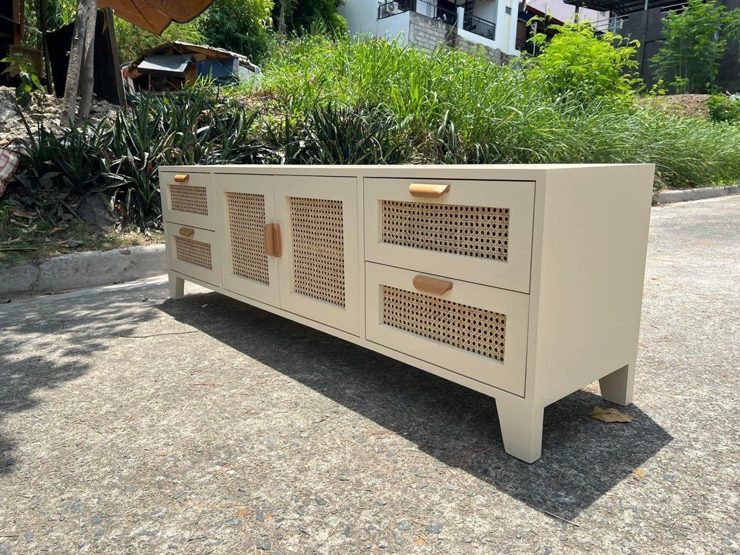 Customised Solihiya design TV console on Carousell