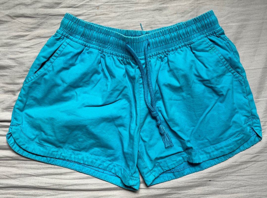 Cyan Shorts on Carousell