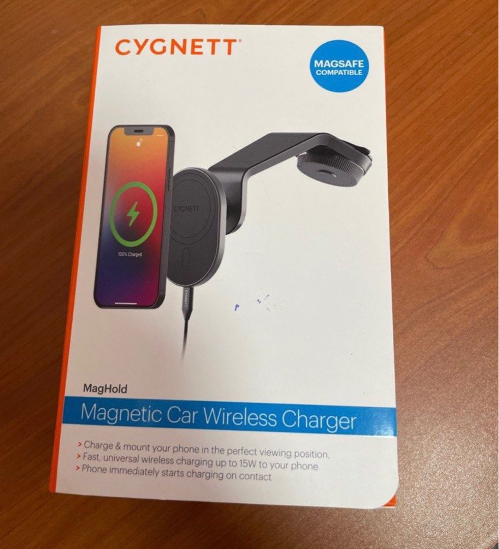 cygnett magnetic car wireless charger, Mobile Phones & Gadgets, Mobile & Gadget Accessories ...