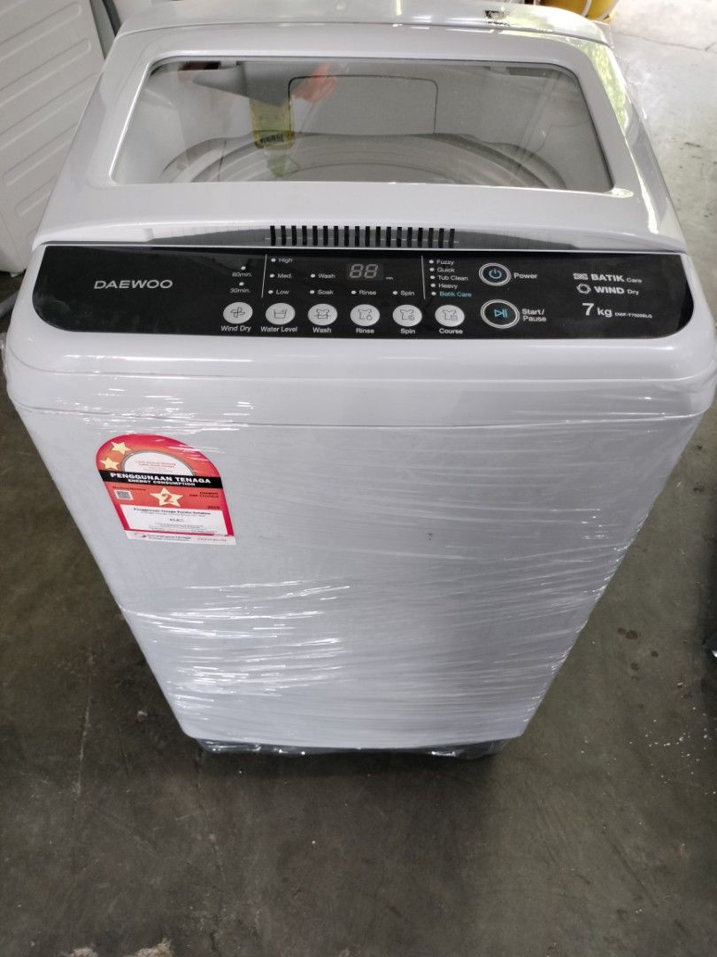Daewoo 8kg washing machine, TV & Home Appliances, Washing Machines and ...