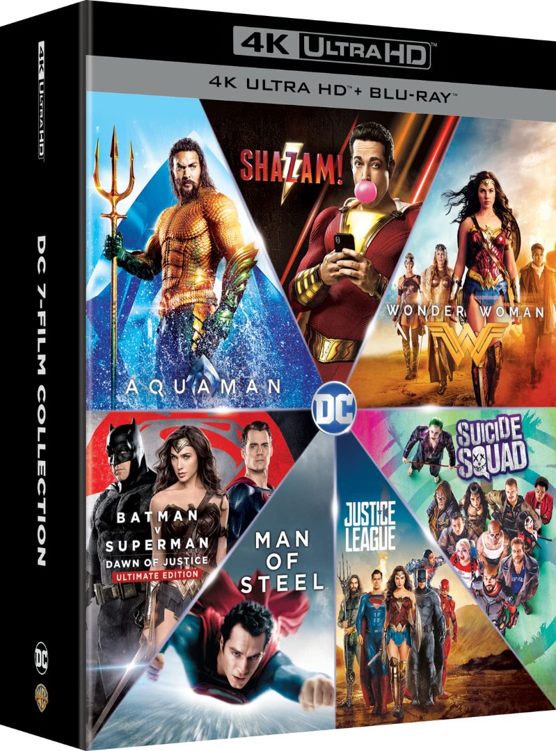 DC 7 Film Collection 4K UHD [ 4K UHD + BLURAY ] (PREORDER), Hobbies ...