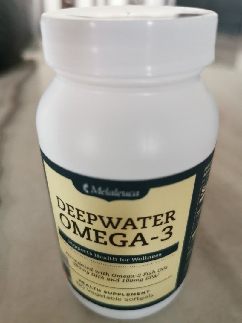Deep water omega 3, Health & Nutrition, Health Supplements, Vitamins ...