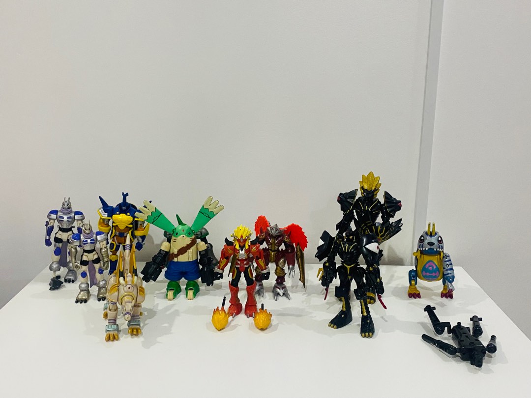Digimon Set Of Action Figures By Bandai On Carousell
