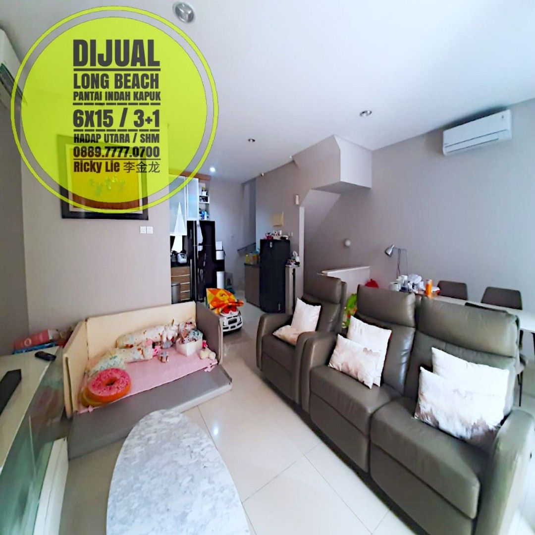 Dijual Cepat Rumah Rapih Sudah Renovasi ( 6x15 ) Long Beach - Pantai ...