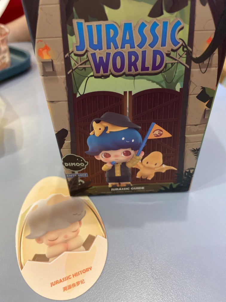 Popmart Dimoo Jurassic World Jurassic History, Hobbies & Toys, Toys ...
