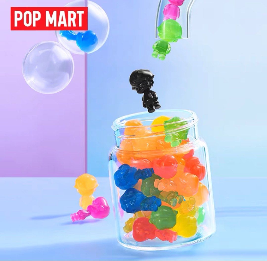 DIMOO MINI POP BEAN POPMART / FULL SET 7pcs / SINGLE DESIGN, Hobbies ...