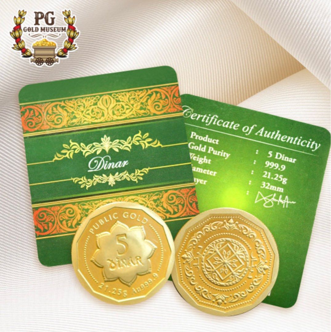 Dinar Public Gold, Luxury, Accessories on Carousell