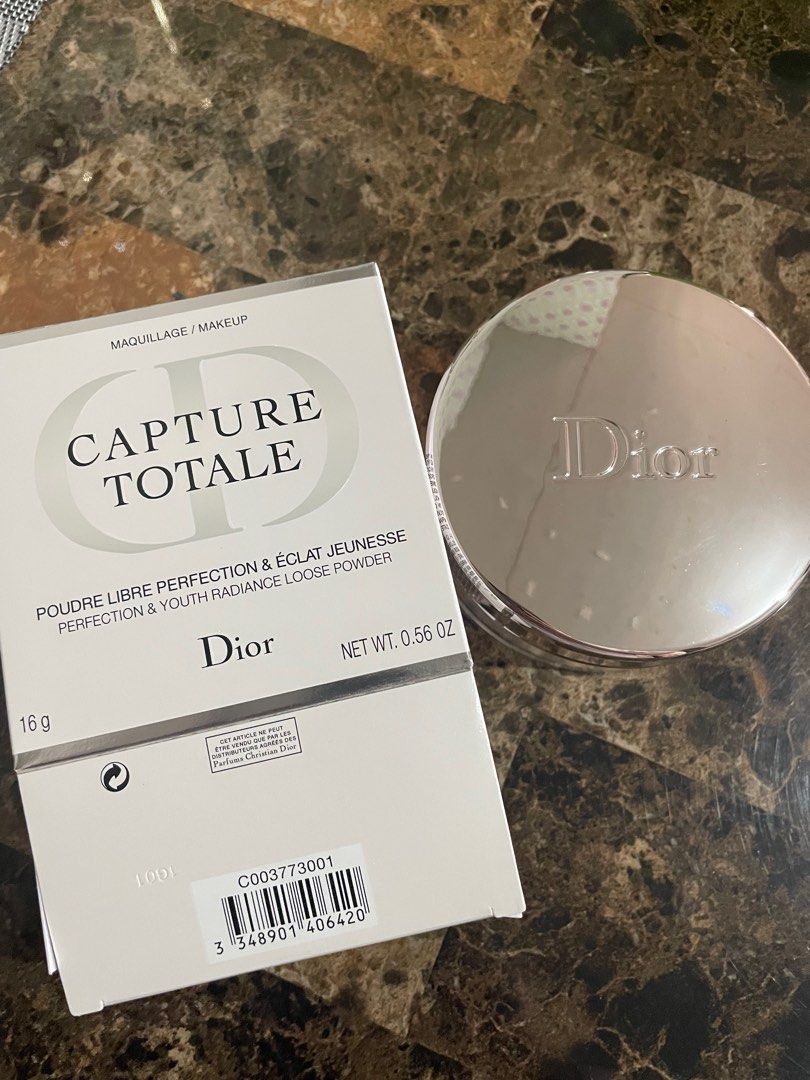 Dior Capture Total Perfection loose powder 001 Bright Light 16g on ...