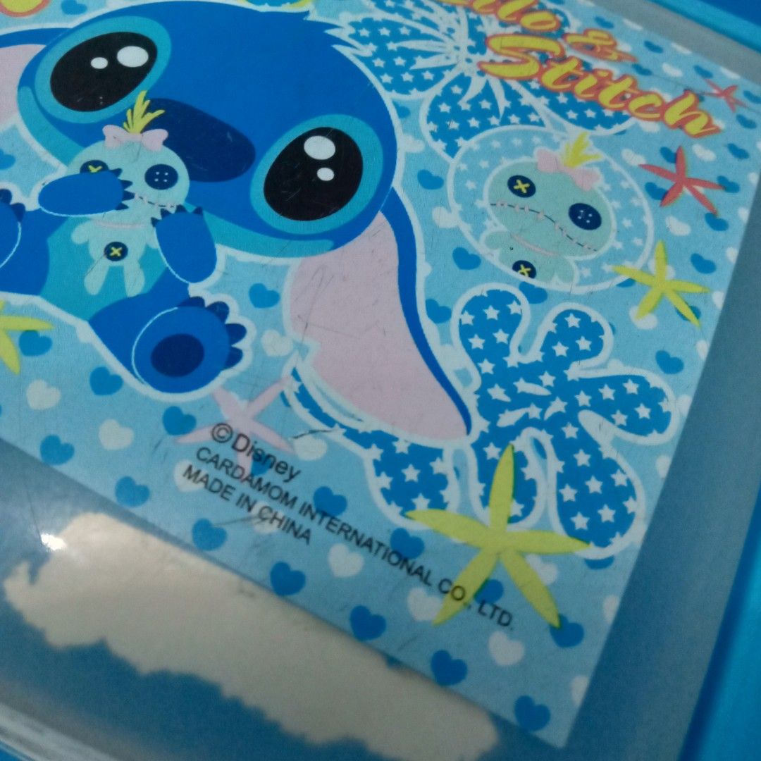 disney lilo & stitch blue mini desk drawer storage desk cabinet from ...