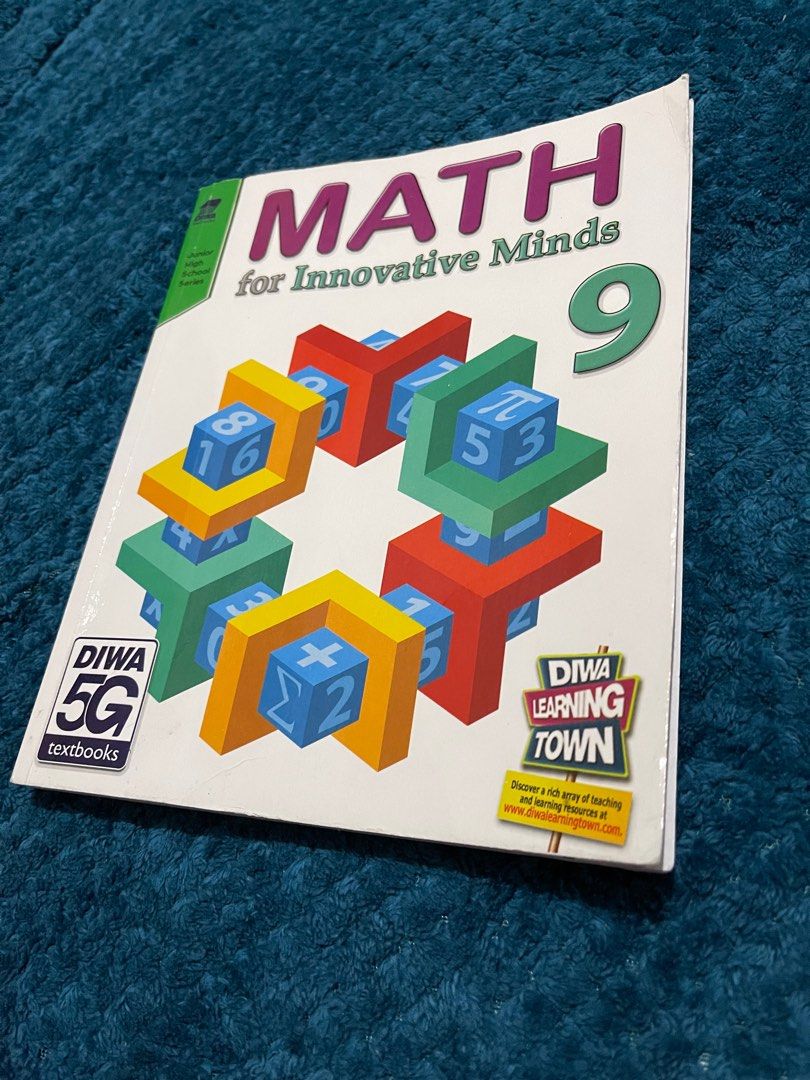 DIWA GRADE 9 MATH FOR INNOVATIVE MINDS on Carousell