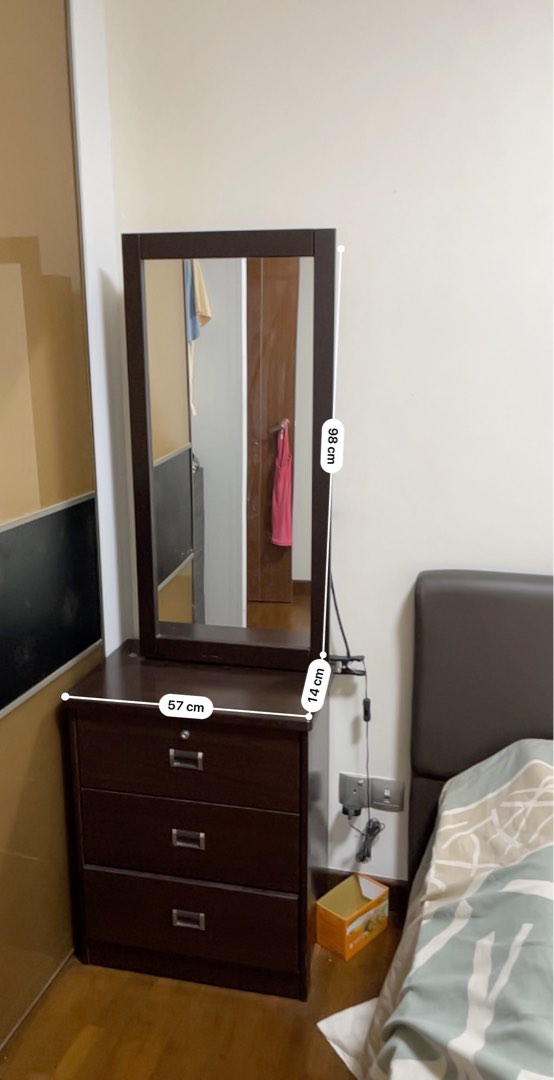 Dressing table, Furniture & Home Living, Furniture, Shelves, Cabinets ...