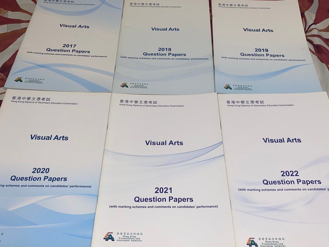 DSE Past Paper - Visual Arts, 興趣及遊戲, 手作＆自家設計, 文具 - Carousell