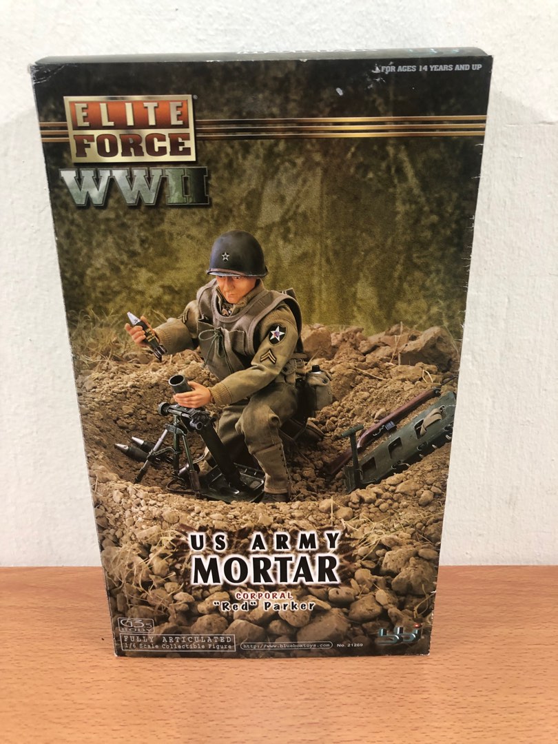 Elite force hot toys 1/6 WW2 us army mortar, Hobbies & Toys, Toys & Games on Carousell