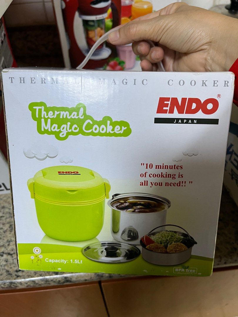 Endo Mini Thermal Magic Cooker, TV & Home Appliances, Kitchen ...