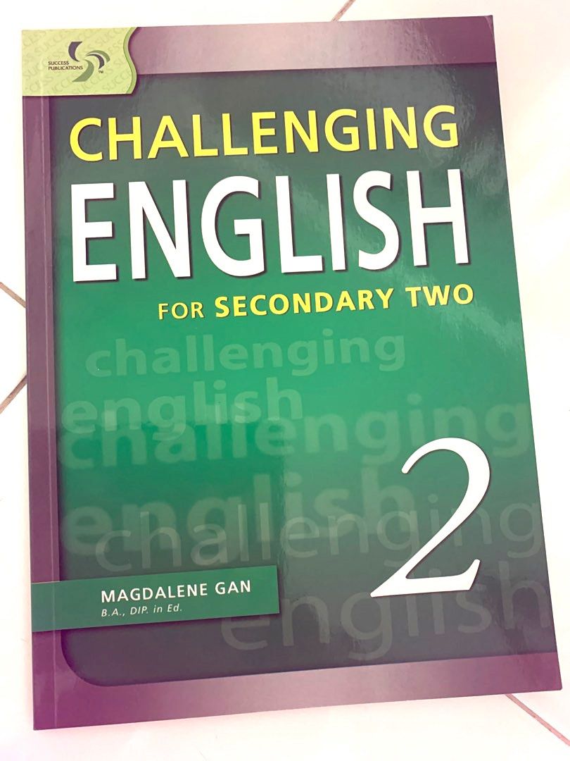 English For Secondary 1/ Secondary 2, Hobbies & Toys, Books & Magazines ...