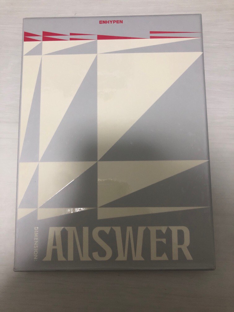 Enhypen DIMENSION:ANSWER NO ver., Hobbies & Toys, Memorabilia ...